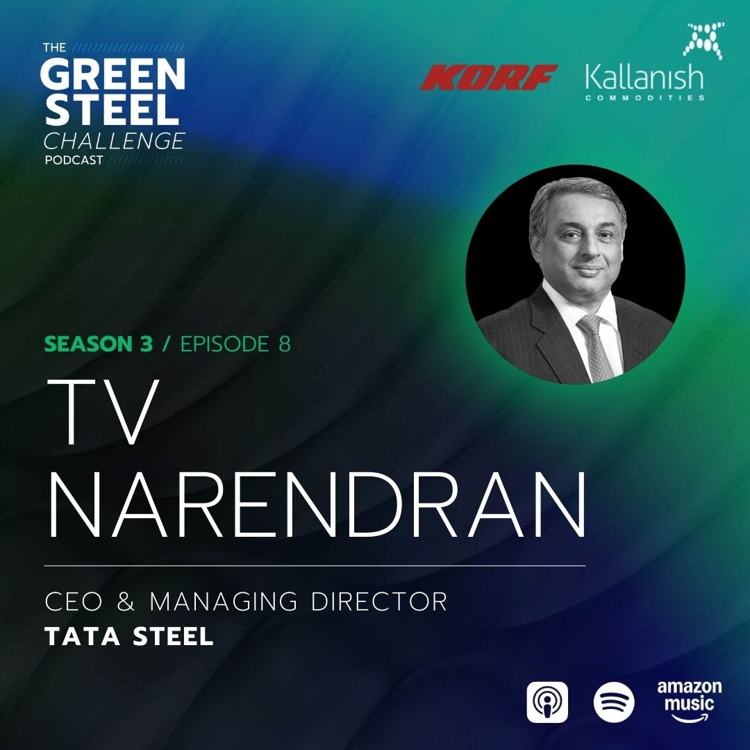 TV Narendran, CEO & Managing Director, Tata Steel - The Green Steel ...